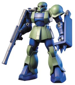 bandai hobby #64 ms-05b zaku i, bandai hguc action figure