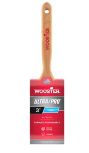 wooster 4175-3 ultra/pro firm mink flat sash paintbrush, 3-inch, natural