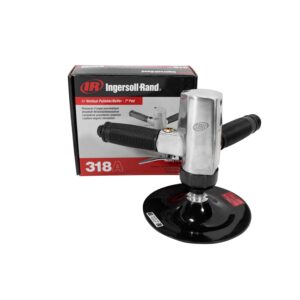 ingersoll-rand 318a 7-inch pneumatic vertical polisher/buffer