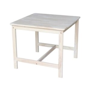 international concepts 3-piece set table, unfinished