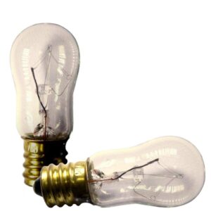 westinghouse lighting corp 6-watt s6 clear indicator bulb,incandescent, 2-pack