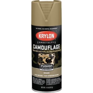 11 oz krylon k04291777 fusion for plastic khaki spray paint camouflage