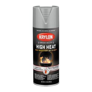 krylon k01407000 aluminum bbq, stove and propane paint - 12 oz. aerosol