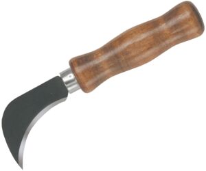 allway lk25 heavy-duty linoleum knife with carbon steel blade