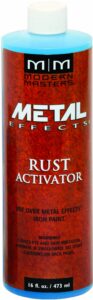 16 oz modern masters pa904 metal effects rust activator