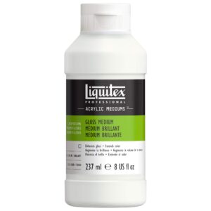 liquitex professional fluid medium, 237ml (8-oz), gloss