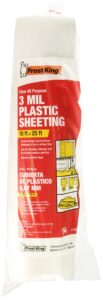 frost king p1025/3 polyethylene sheeting, 10' x 25' x 3 mil., clear