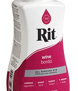 Rit All-Purpose Liquid Dye, Wine 8 Fl Oz