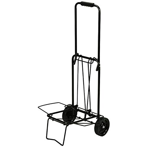 BUNDOK BD-332K Folding Carry Cart with Elastic Cord, Size L, Load Capacity 110.2 lbs (50 kg)