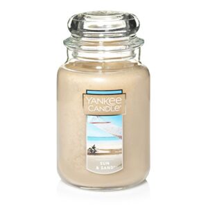 yankee candle large jar candle sun & sand