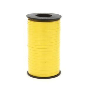 berwick splendorette crimped curling ribbon, 3/16-inch wide by 500-yard spool, daffodil