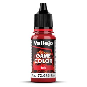 Vallejo Game Color Red Paint, 17ml