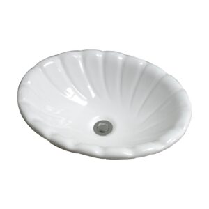 corona drop-in basin 17-1/2" w x 14" d