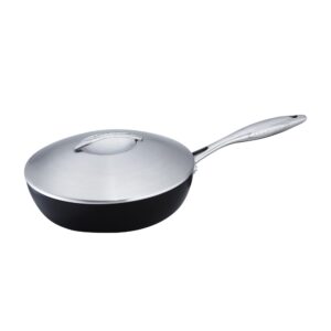 scanpan professional nonstick sauté pan with lid, 2.75qt/2.5l/10.25in/26cm