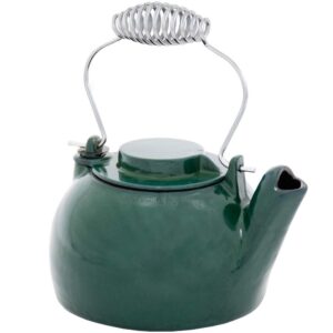 2.5 quart cast iron humidifying woodstove kettle