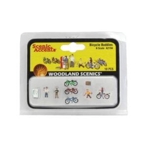 woodland scenics a2194 bicycle buddies n woou2194