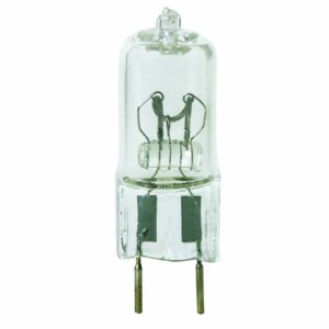 feit electric bpq20/g8/rp 20 watt t4 jcd halogen bulb with bi-pin base, clear