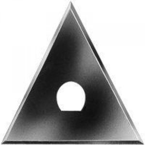 triangle scraper blade