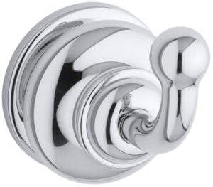 kohler k-12156-cp fairfax single robe hook, polished chrome