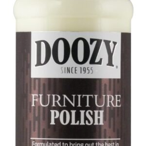 Doozy 16 oz Furniture & Cabinet Polish for All Wood & Metal, Leather & Glass - Oak, Teak, Dark & Light Wood - Best to Clean, Restore, Protect, Shine & Conceal Fine Surface Scratches