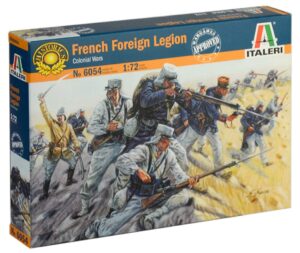 italeri 6054 french foreign legion colonial wars plastic soldiers 1:72 scale