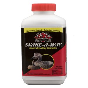 dr. t's dt363 snake-a-way snake repelling granules 1.75 pound