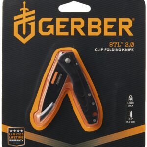 Gerber Gear STL 2.0 Knife [22-41122],Black