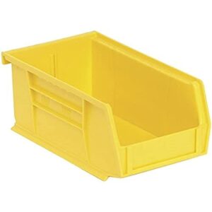 box partners quantum storage bin binp0743y, yellow