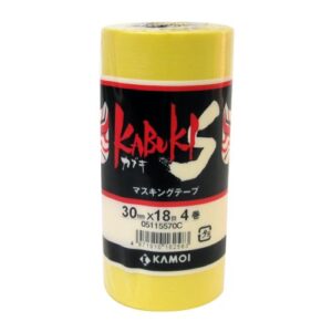 kamoi masking tape (4 rolls) 30mmx18m [kabuki-s] (japan import)