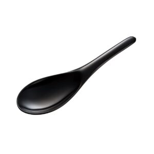 gourmac black melamine 8-3/8" rice spoon