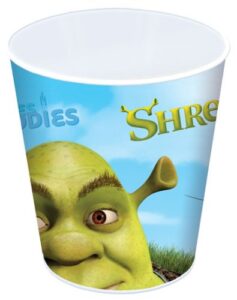 shrek tin waste basket