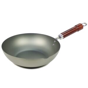 river light "kiwame" iron frying pans 28cm