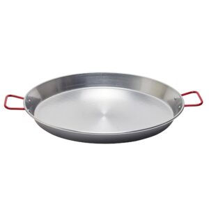 garcima 17-inch carbon steel paella pan, 42cm