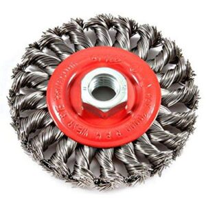 forney 72759 4-inch x .020 x 5/8-11 knot wire wheel