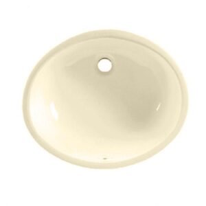 american standard 0496221.021 496221.021 ovalyn 19-1/4x16-1/4 w/frnt overflow bon, bone