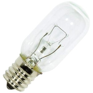 satco s3917 40-watt t8 130-volt 1/card intermediate base light bulb, microwave clear