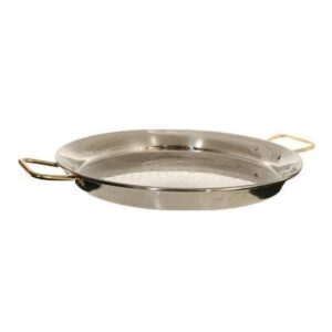 garcima 24-inch stainless steel paella pan, 60cm