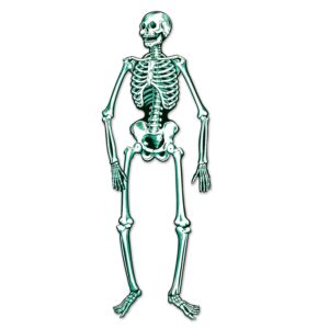 jointed skeleton party accessory (1 count) (1/pkg)