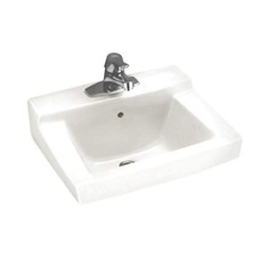 american standard 0321075.020 declyn wall-hung bathroom sink, white