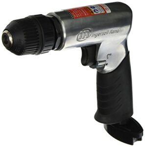 ingersoll rand 7811g 3/8" keyless chuck air drill, 1700 rpm, 0.5 hp, pistol