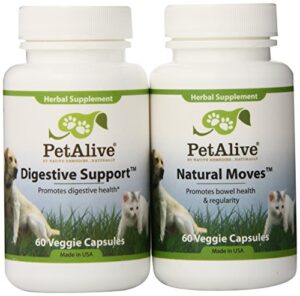 petalive natural moves for pets and digestive support combopack