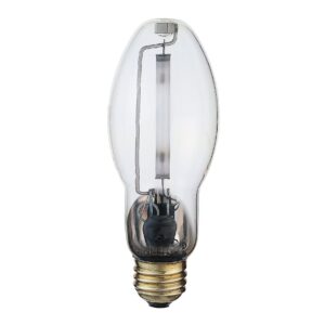 satco s3129 2100k 150-watt clear medium base ed17 high pressure sodium lamp