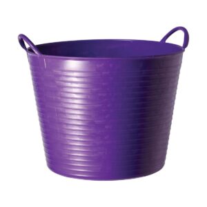 tubtrug sp26p medium purple flex tub, 26 liter