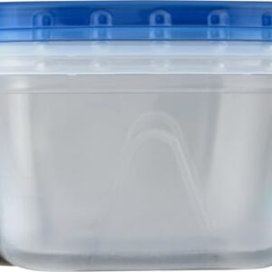 Ziploc Container with One Press Seal, Large Rectangle, 2 ct