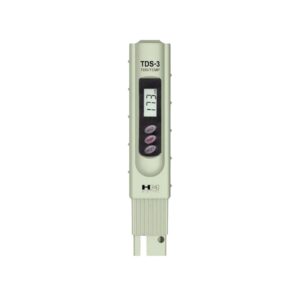 hm digital tds-3 handheld tds meter with carrying case, 0 - 9990 ppm tds measurement range, 1 ppm resolution, +/- 2% readout accuracy