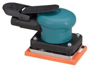 dynabrade 58500: 3" (76 mm) w x 4-1/4" (108 mm) l dynabug ii orbital sander, non-vacuum