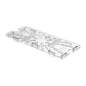 cambro 30cwd135 camwear clear drain shelf for 1/3 size food pans