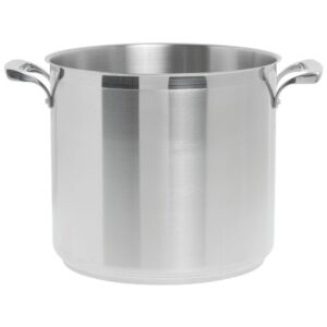 browne (5723916) 16 qt stainless steel deep stock pot