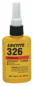 acrylic adhesive, bottle, 50ml, amber