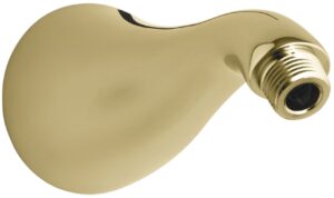 kohler k-16133-pb revival showerarm, vibrant polished brass